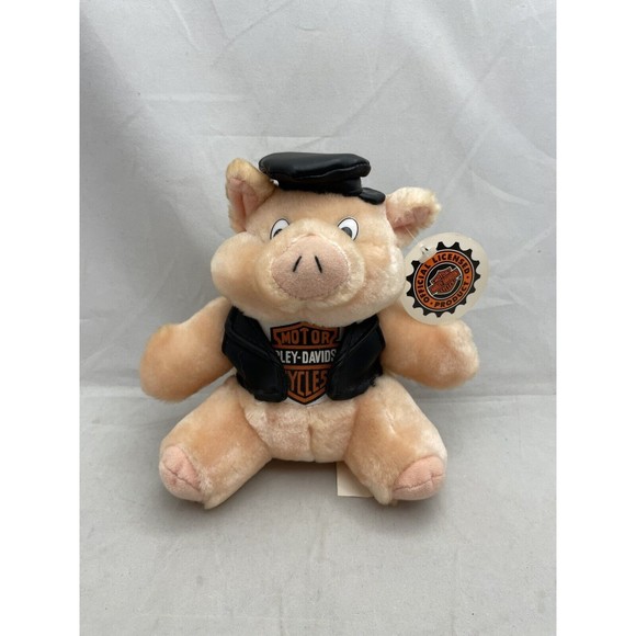 Harley-Davidson | Toys | 998 Harley Davidson Pig Biker Hog Vest Stuffed ...